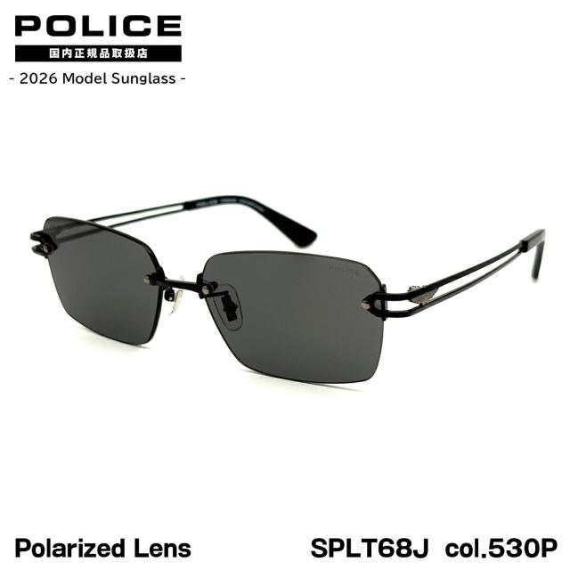 ポリス 偏光 サングラス 2026 SPLT68J col.530P 56mm アジアンフィット POLICE ORIGINS 国内正規品 紫外線カット UVカット