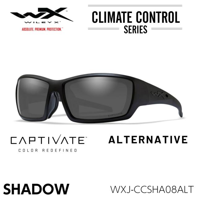 ワイリーエックス 偏光サングラス SHADOW WXJ-CCSHA08ALT シャドウ バイク ミリタリー 軍用 Wiley X