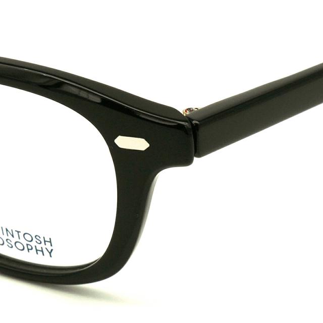 伊達メガネ ブルーライトカット MP-5037 col.1 48mm マッキントッシュ