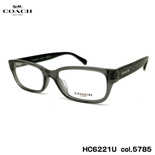 コーチ メガネ HC6221U col.5785 52mm COACH ユニバーサルフィット フレーム 国内正規品
