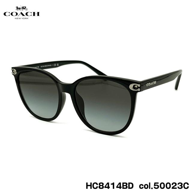 コーチ サングラス HC8414BD col.50023C 57mm COACH アジアンフィット UVカット 紫外線カット 国内正規品 新品