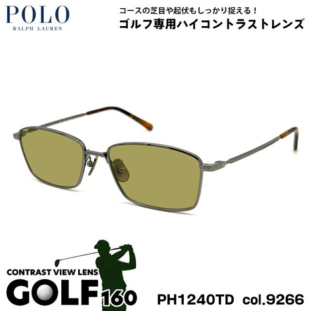 ポロラルフローレン サングラス ゴルフ PH1240TD col.9266 55mm POLO RALPH LAUREN ローブリッジフィット UVカット