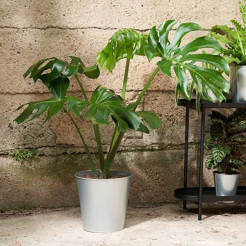 IKEA イケア 鉢カバー 8号 室内 屋外用 亜鉛メッキ シルバー IKEA イケア 鉢カバー 8号 室内 屋外用 亜鉛メッキ シルバー