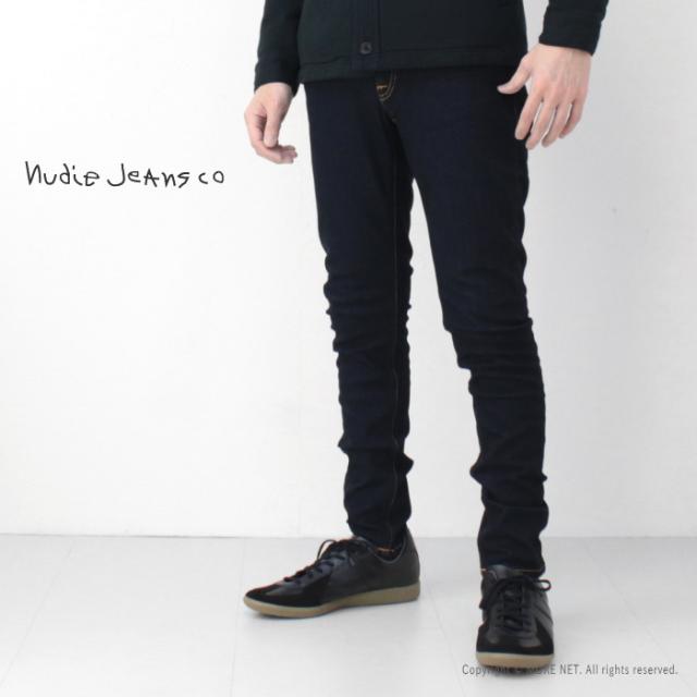 ヌーディージーンズ NUDIE JEANS タイトストレッチジーンズ Skinny Lin スキニーリン Dry Deep Orange メンズ