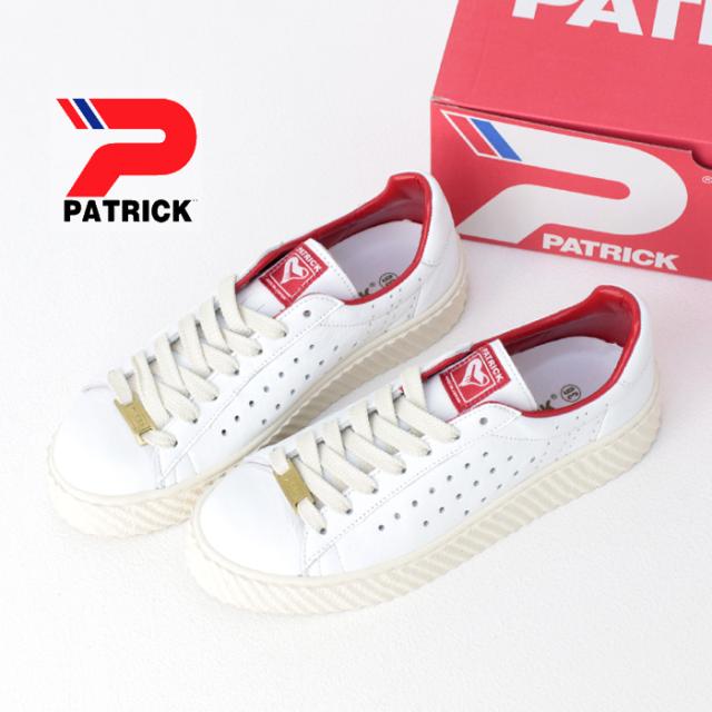 パトリック PATRICK レザースニーカー ケベック・ハート2 QUEBEC-HT2 日本製 靴 本革 厚底 レディース