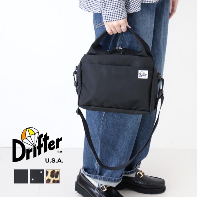 ドリフター Drifter カービーハンドバッグ DFV4820 ショルダー 鞄 無地 ドット レオパード レディース メンズ