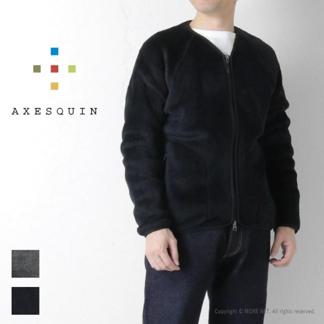 アクシーズクイン AXESQUIN ポーラテックハイロフトカーディガン 321126 メンズ フリース ジップアップ