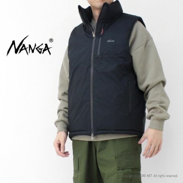 ナンガ NANGA オーロラステックス スタンドカラーダウンベスト メンズ AURORA TEX