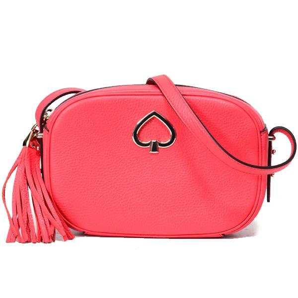 ケイトスペード バッグ katespade ぺブルレザー コートニー タッセル カメラバッグ クロスボディー 2WAY 斜めがけ ショルダー クラッチバッグ ストップライト WKRU6817