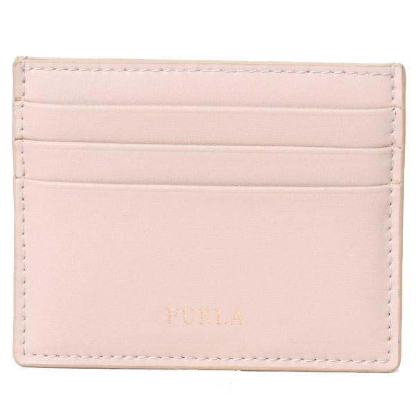 フルラ カードケース FURLA レザー クリーミー ロゴ スリム 名刺入れ 定期入れ パスケース カードケース ベージュ PDW8PV5