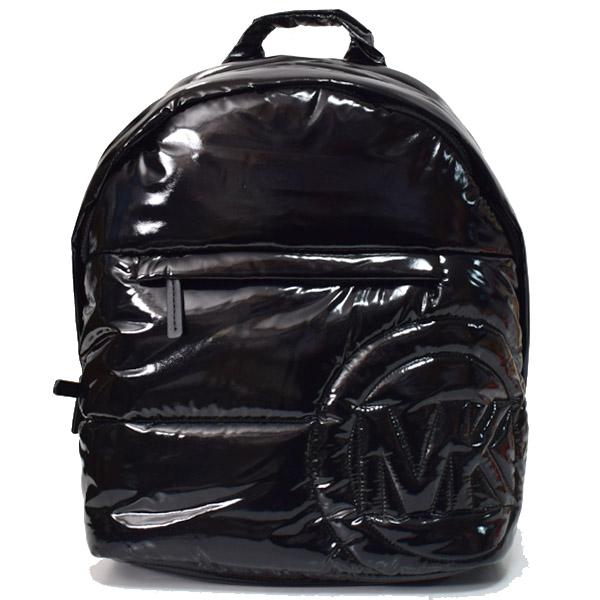 マイケルコース バッグ MICHAEL KORS ポリエステル レイ キルティング パテント ミディアム リュックサック バックパック ブラック 35F1U5RB6C