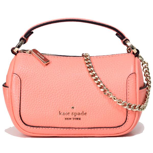 ケイトスペード バッグ katespade レザー マイクロ クロスボディー 2WAY 斜めがけ ショルダー ポシェット ハンドバッグ メロンボール K7335