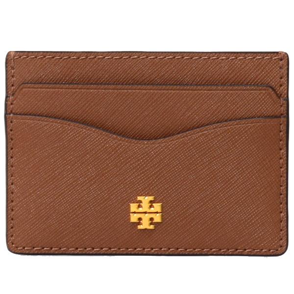 トリーバーチ カードケース TORY BURCH レザー エマーソン スリム 小物 定期入れ ムース 136101