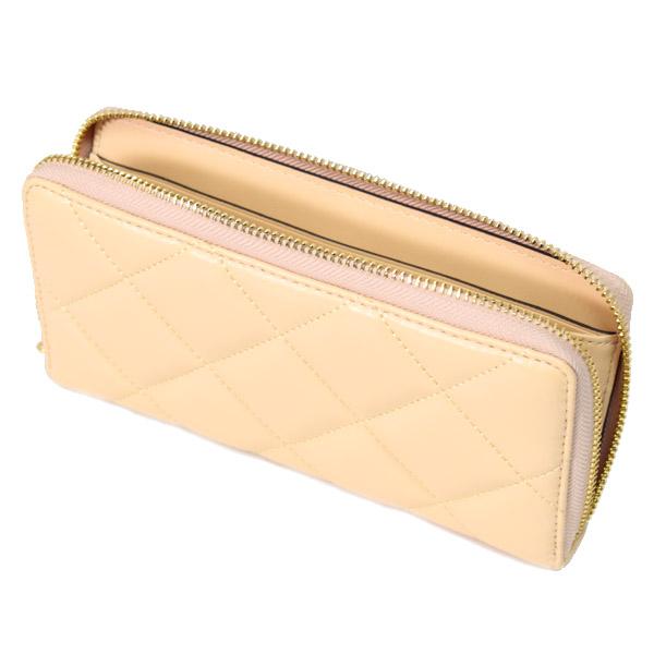 トリーバーチ 長財布 TORY BURCH キルティング レザー スタッズ ロゴ