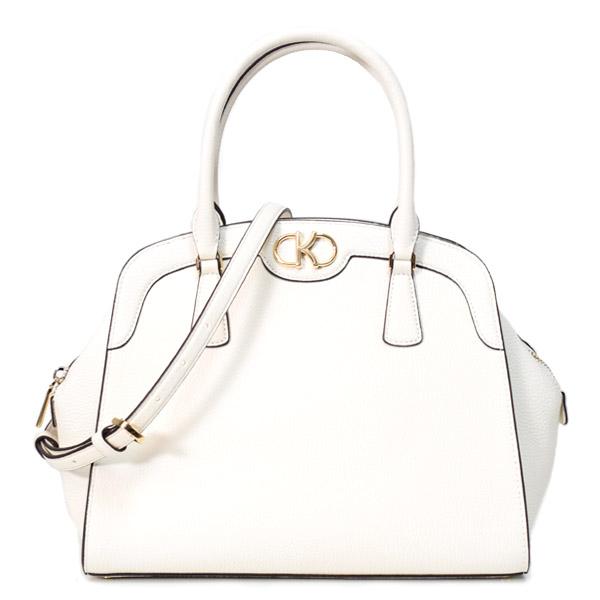 ケイトスペード バッグ katespade ペブルレザー カイラ ロゴ サッチェル 2way 斜めがけ ショルダー ハンドバッグ メレンゲ KF526