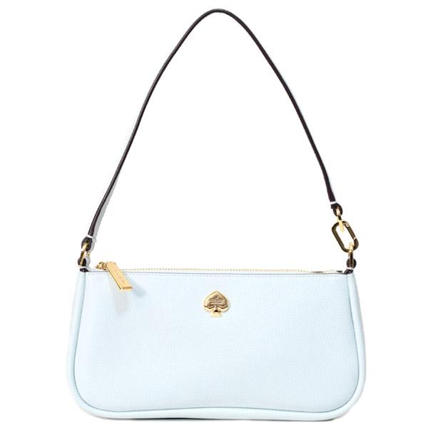 ケイトスペード バッグ katespade ペブルレザー ケイラ ロゴ コンバーチブル リストレット スモール ショルダー ハンドバッグ ヘイジーモーニング KK057