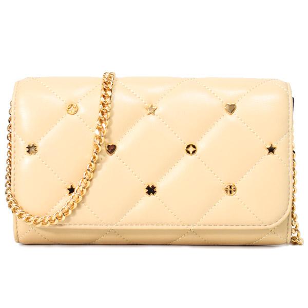 トリーバーチ バッグ TORY BURCH レザー キルティング スタッズ ウィラ ロゴ チェーン ウォレット 2way クラッチ クロスボディ 斜めがけ ショルダーバッグ ソフトサーブ 152073