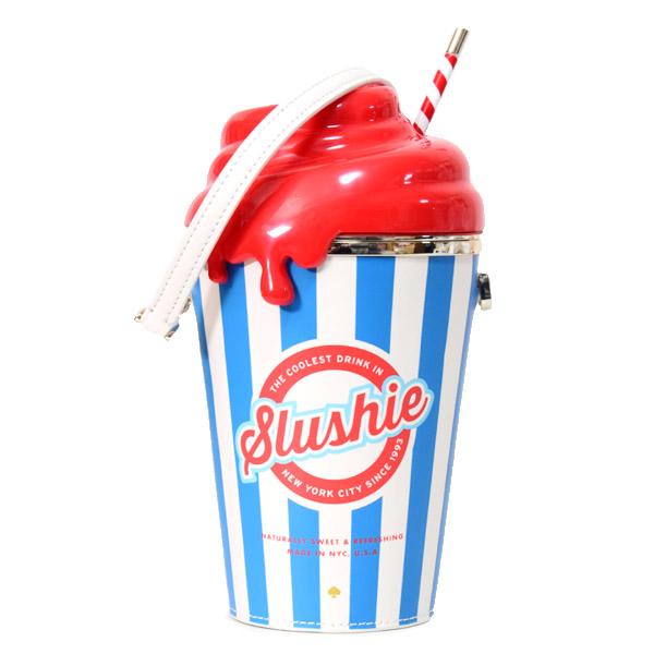 ケイトスペード バッグ katespade レザー スナックバー スルージー モチーフ 3D バケツ型 ロゴ 斜めがけ ショルダーバッグ クロスボディ マルチ KK977