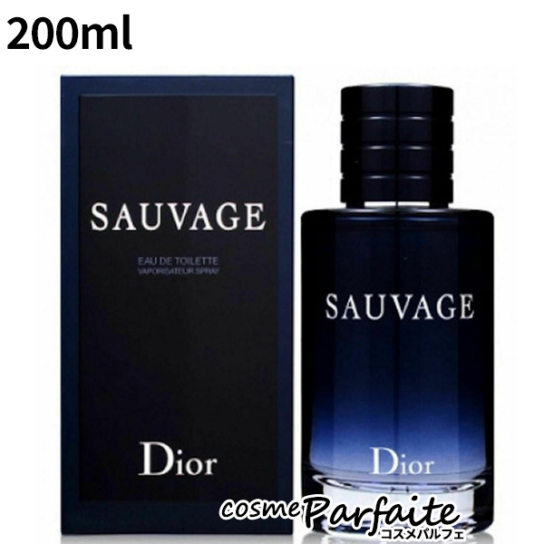 香水・メンズ クリスチャンディオール ソヴァージュ オードトワレ EDT SP 200ml ヤマト便 送料無料