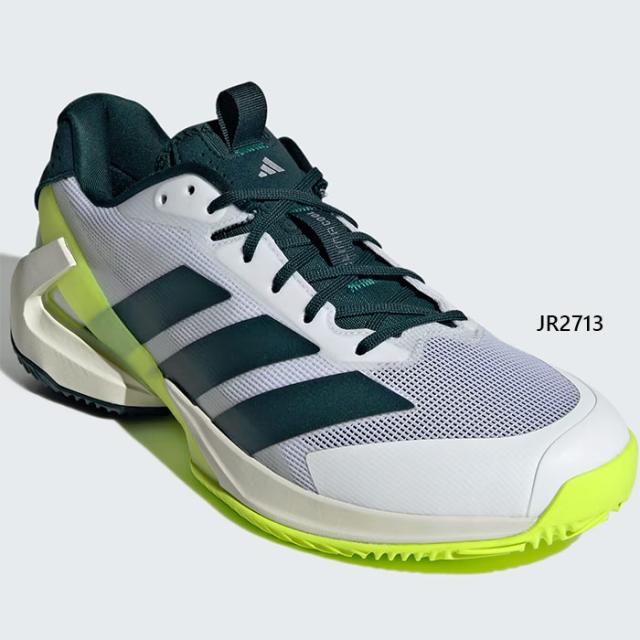 アディダス メンズ アディゼロ ウーバーソニック 5 クレー テニス adizero Ubersonic 5 Clay Tennis テニスシューズ オムニ・クレーコート ホワイト 白 送料無料 adidas JR2713
