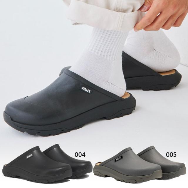 エーグル メンズ レディース コーレイ クロッグ サボサンダル シューズ 防水 ブラック 黒 送料無料 AIGLE ZZHS065