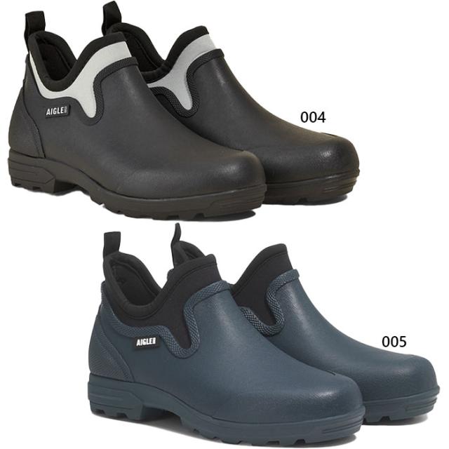 エーグル レディース レスフォープラス2 クロッグ カジュアルシューズ ラバーアンクルブーツ ブルー 青 送料無料 AIGLE ZZFNB60