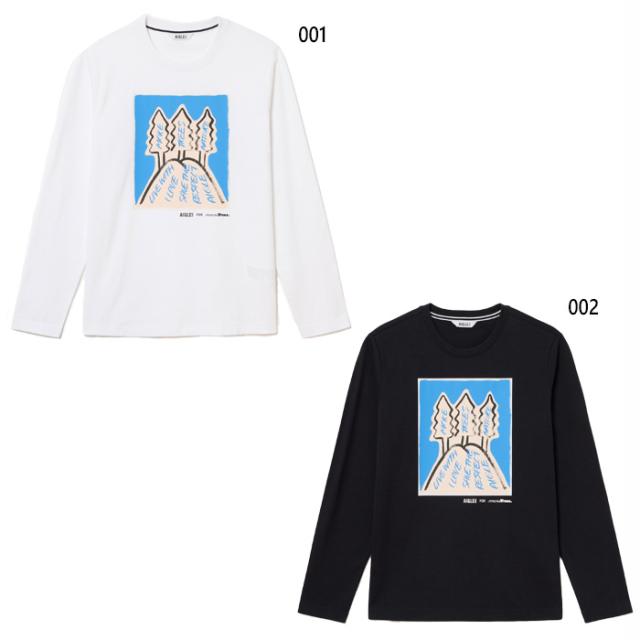 エーグル メンズ レディース ラフィック 長袖Tシャツ ロンT トップス カジュアルウェア 送料無料 AIGLE ZTHBB26