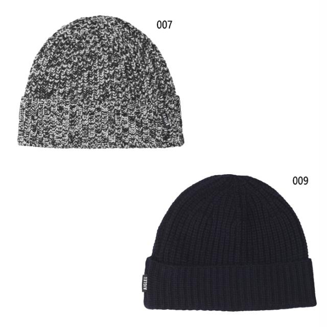 エーグル メンズ レディース ロゴビーニー 帽子 ニット帽 ブラック 黒 グレー 灰色 送料無料 AIGLE ZRKAM58