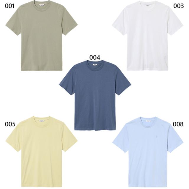 エーグル メンズ オーガニックコットンTシャツ 半袖Tシャツ トップス クルーネック カジュアル アウトドア 送料無料 AIGLE ZTHBG95