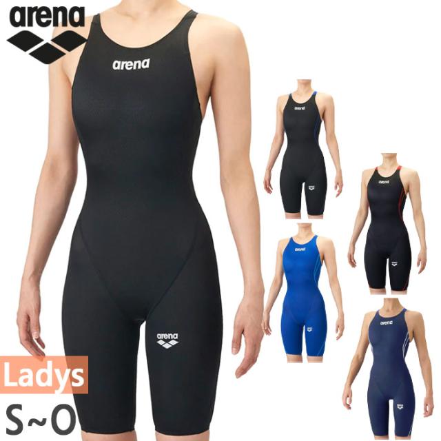 WA承認 アリーナ レディース アクアアドバンスドハーフスパッツ スイムウエア スイミング 水泳 競泳水着 ブラック 黒 ネイビー ブルー 青 送料無料 arena AS6SRC20L