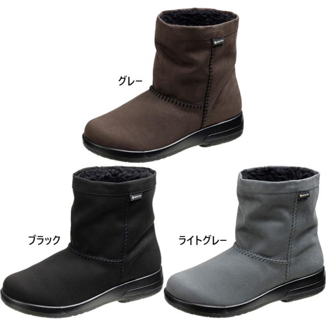 アサヒシューズ レディース トップドライ TDY3203 ムートンブーツ シューズ ゴアテックス GORE-TEX 防水 防滑 ブラック 黒 グレー 灰色 送料無料 asahi shoes AF32031 AF32037 AF32039