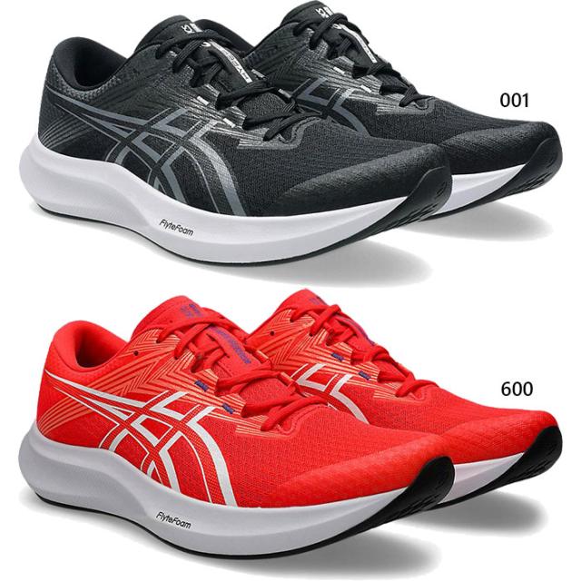 ワイド幅 アシックス メンズ ハイパースピード5 HYPER SPEED 5 WIDE ランニングシューズ ジョギング マラソン スニーカー 紐靴 ブラック 黒 レッド 赤 送料無料 asics 1011C082