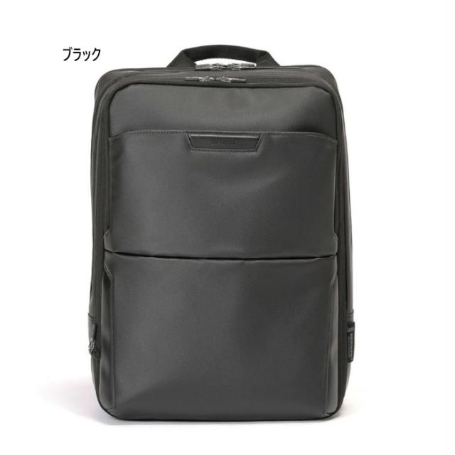 バーマス メンズ レディース デュライトフレックス Dulite Flex 2層リュック39cm EX5cm デイパック バックパック バッグ 鞄 カジュアル ビジネス ブラック 黒 送料無料 BERMAS 60642