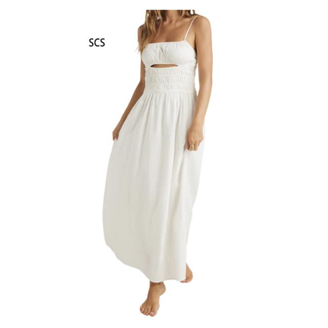 ビラボン レディース クラウドドレス CLOUD DRESS ワンピース カジュアルウェア ホワイト 白 送料無料 BILLABONG BF013385