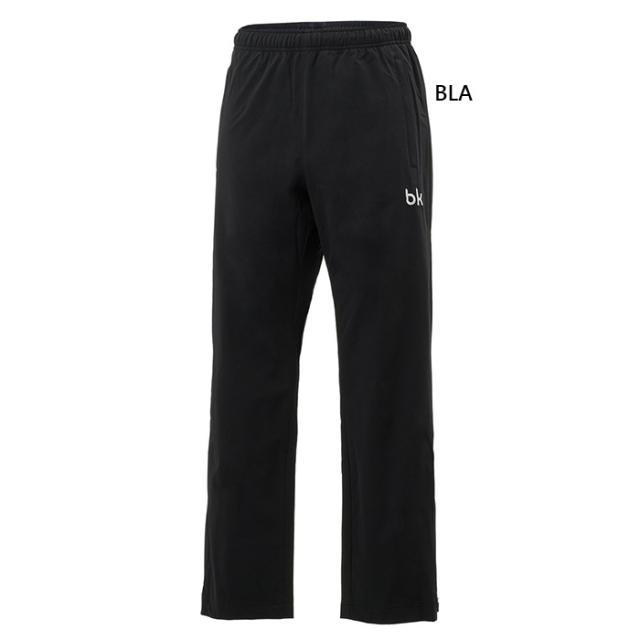 ブラックナイト メンズ レディース ウォームアップパンツ テニス バドミントンウェア ボトムス UVケア 撥水 ブラック 黒 送料無料 blackknight S-5711U