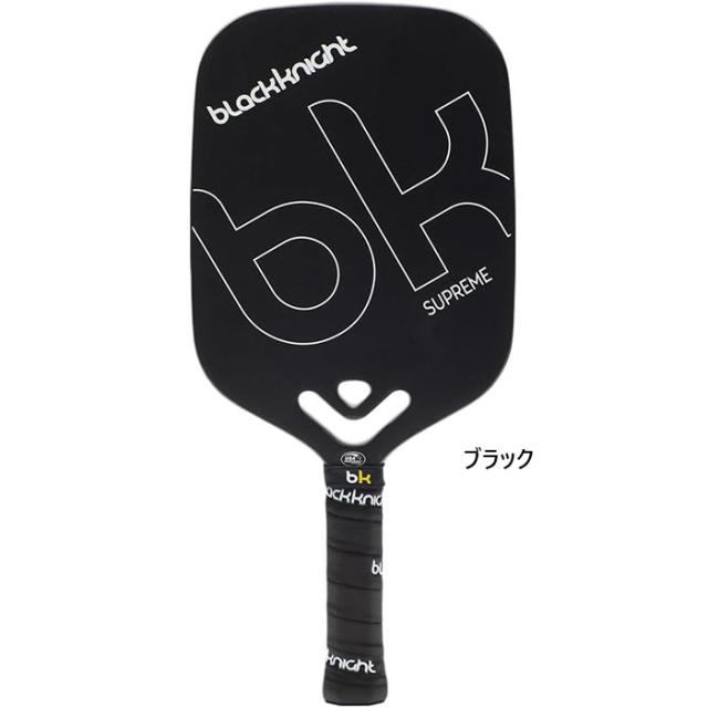 USAピックルボール公認パドル ブラックナイト メンズ レディース シュプリーム SUPREME ハイエンドモデル ピックルボール パドル ラケット ブラック 黒 送料無料 blackknight PP-9129