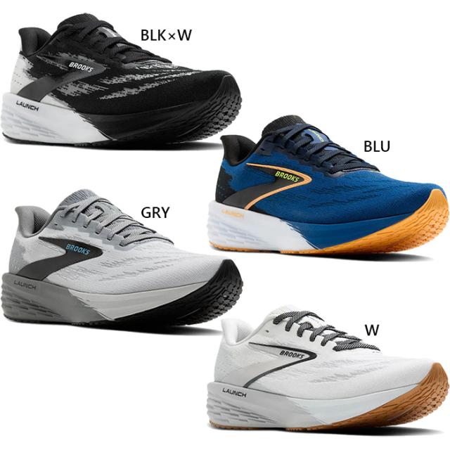 ブルックス メンズ ローンチ11 Launch ランニングシューズ ジョギング マラソン ホワイト 白 ブラック 黒 グレー ブルー 青 灰色 送料無料 BROOKS BRM4503