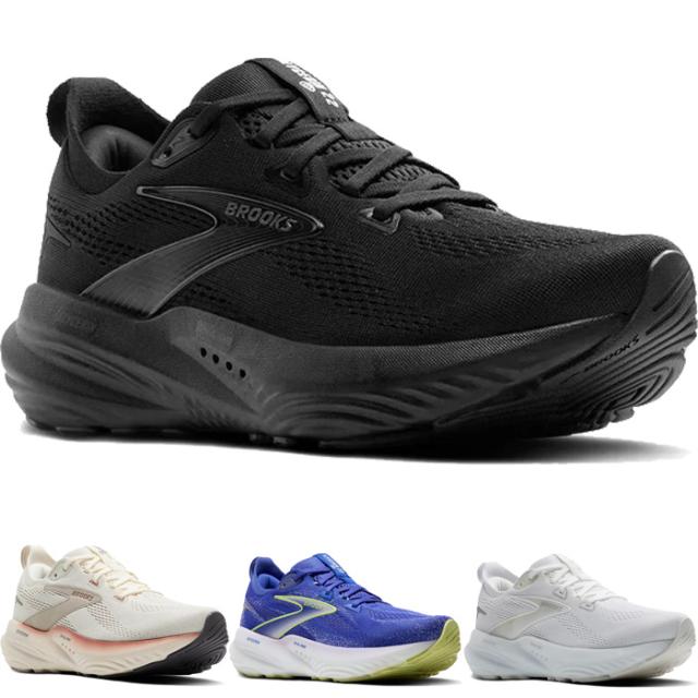 B幅 ブルックス レディース グリセリン22 Glycerin 22 ランニングシューズ ジョギング マラソン ローカット ホワイト 白 ブラック 黒 送料無料 BROOKS BRW4342