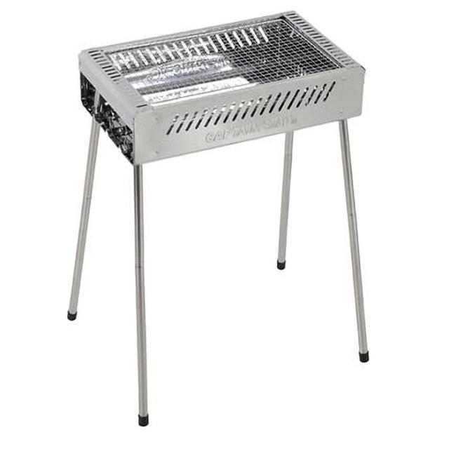 キャプテンスタッグ メンズ レディース BBQ ステンレス グリル 500 アウトドア用品 バーベキュー キャンプ 送料無料 CAPTAIN STAG UG-0067