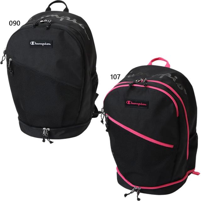 チャンピオン メンズ レディース スクリプトロゴ BACK PACK リュックサック デイパック バックパック バッグ 鞄 ブラック 黒 送料無料 Champion C3-BB727B