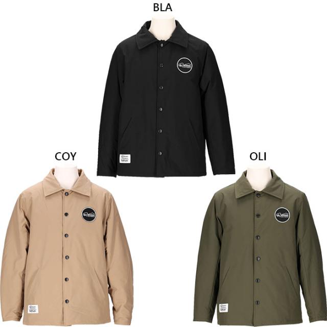 ダウポンチ メンズ インサレーションコーチジャケット 上着 アウター トップス カジュアルウェア 長袖 ブラック 黒 ブラウン カーキ 茶色 送料無料 DALPONTE DPZRX212