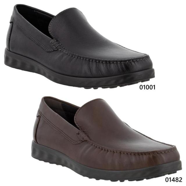 エコー メンズ ライト モック S LITE MOC モカシンスリップオン スリッポン カジュアルシューズ ブラック 黒 ブラウン 茶色 送料無料 ecco 540514