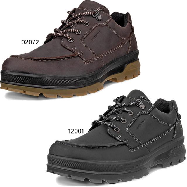 エコー メンズ ラギッド トラック RUGGED TRACK スニーカー シューズ 紐靴 ウォーキングシューズ カ ジュアル ブラック 黒 送料無料 ecco 838144