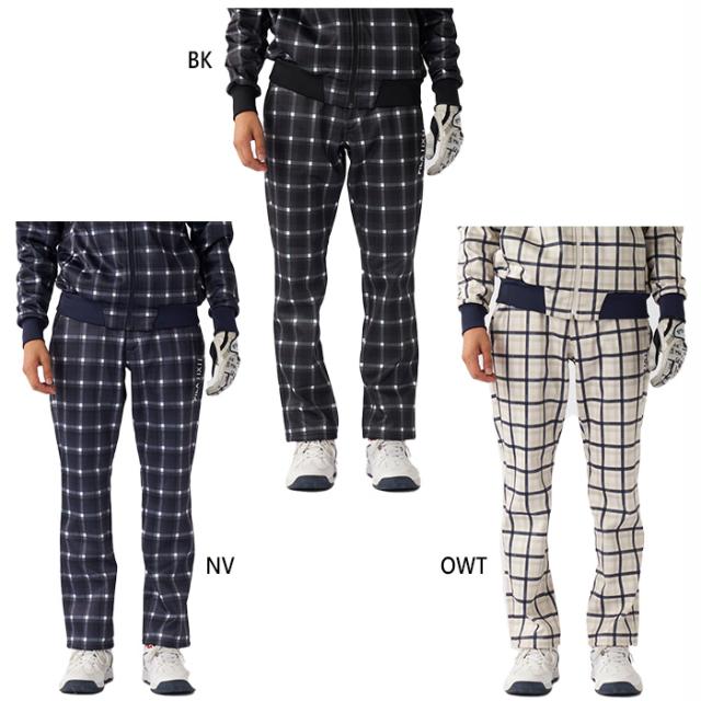 フィラ ゴルフ メンズ 透湿撥水ボンディングパンツ ゴルフウェア ボトムス ストレッチ 撥水 ホワイト 白 ブラック 黒 ネイビー 送料無料 FILA GOLF 785306