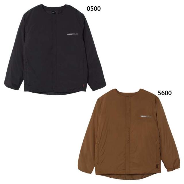 フィンタ メンズ TECNICO ノーカラーウォームジャケット サッカーウェア フットサルウェア トップス 上着 アウター 長袖 ブラック 黒 ブラウン 茶色 送料無料 FINTA FT4531