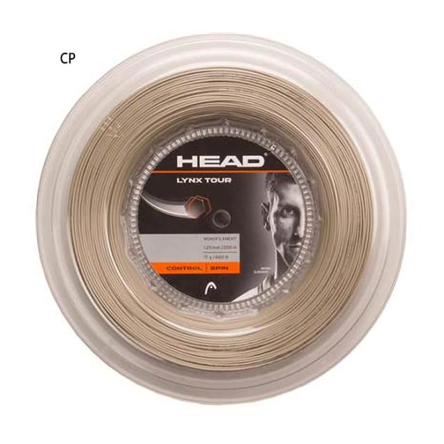 200mロール ヘッド メンズ レディース 硬式テニスストリング ポリエステルガット テニス用品 ゴールド 送料無料 HEAD 281799