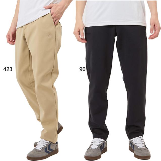 ヒュンメル メンズ マルチスウェットパンツ テーパード カジュアルウェア ズボン ボトムス ロングパンツ ブラック 黒 ベージュ 送料無料 hummel HAP8296P
