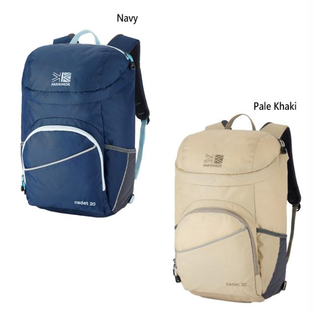 カリマー レディース ジュニア カデット cadet 20 リュックサック デイパック バックパック バッグ 鞄 登山 ネイビー ベージュ 送料無料 karrimor 501213