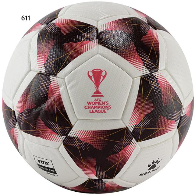 ケルメ メンズ レディース AFC Women Champions League サッカーボール 5号球 レッド 赤 送料無料 KELME QU5000WC