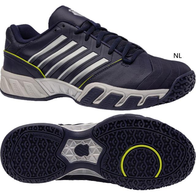 ケースイス メンズ ビッグショット ライト 4 BIGSHOT LIGHT 4 テニスシューズ オムニ・クレーコート用モデル ローカット ケイ・スイス ネイビー 送料無料 K･SWISS KS07010490